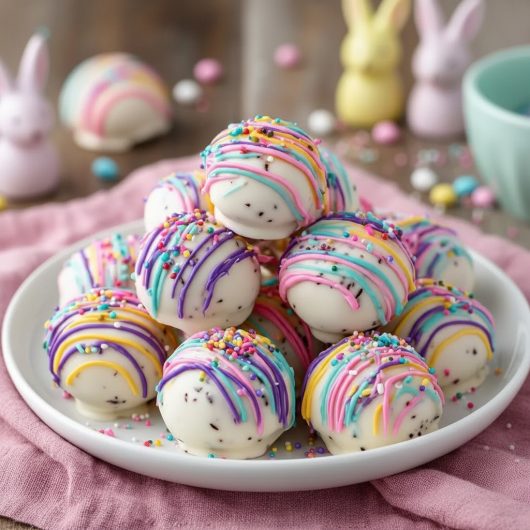 Easter Egg Oreo Cookie Balls - Easy and Healthy Recipes