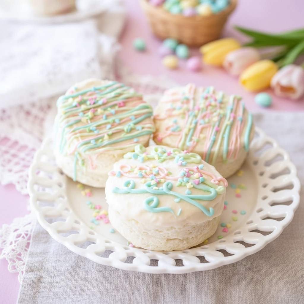 Soft Mini Easter Egg Cakes - Easy and Healthy Recipes
