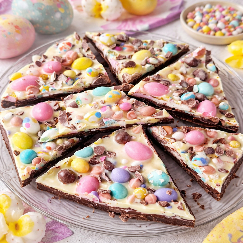 Irresistible Easter Chocolate Bark - Easy and Healthy Recipes