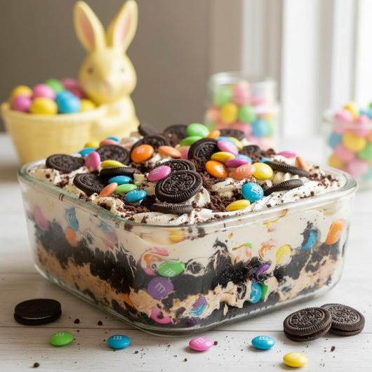 Creamy Easter Dirt Cake Casserole - Easy and Healthy Recipes