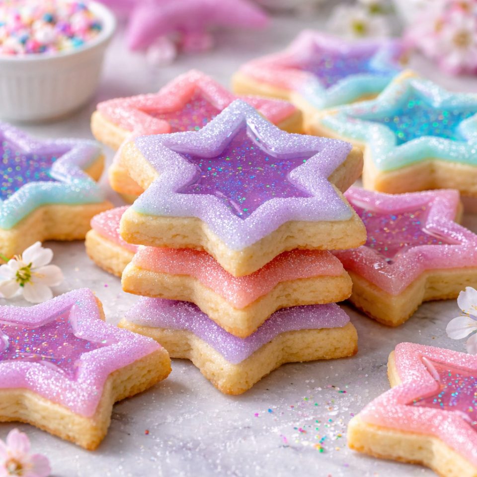 Colorful Stained Glass Cookies - Easy and Healthy Recipes