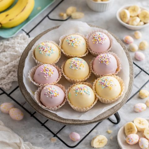 Banana Pudding Easter Truffles - Easy and Healthy Recipes