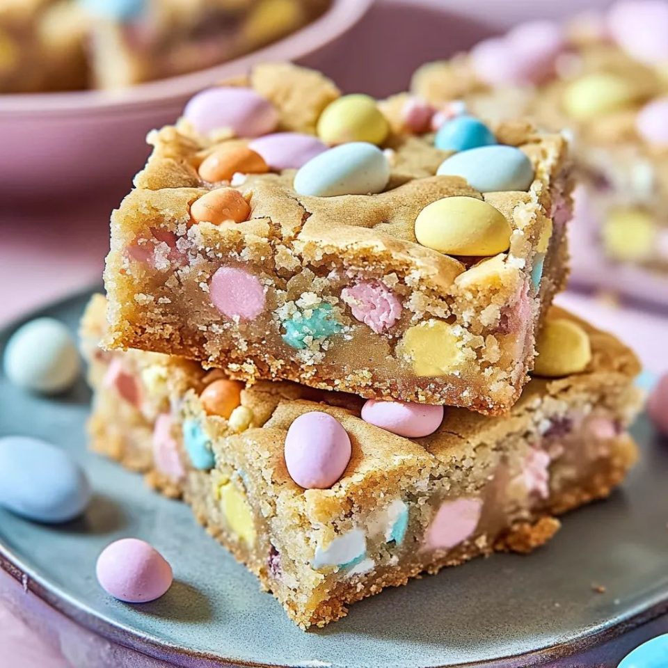 Easter Cake Mix Cookie Bars - Easy and Healthy Recipes